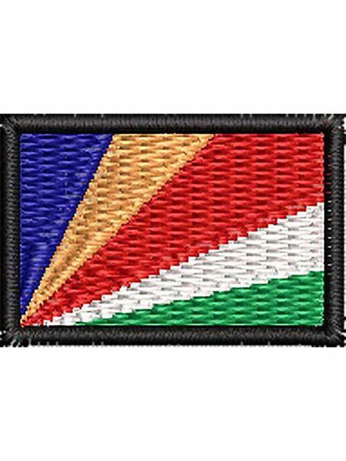 Comprar Patch Bordado Micro Bandeira Seicheles 2x3 cm Cód.MIBP232 - a ...
