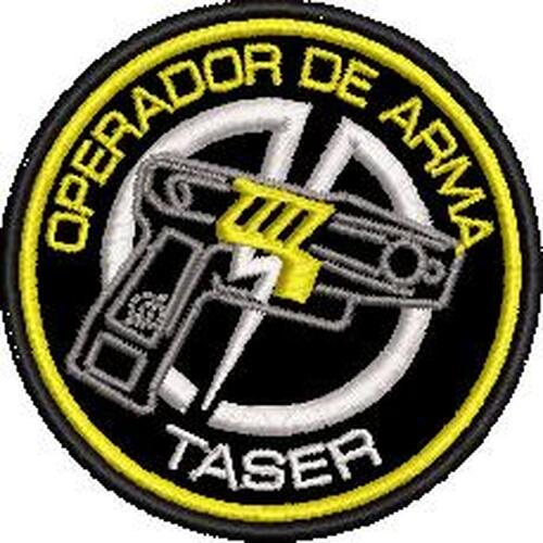 Comprar Patch Bordado Operador de Arma Taser 7x7 cm Cód.6357 - a partir ...