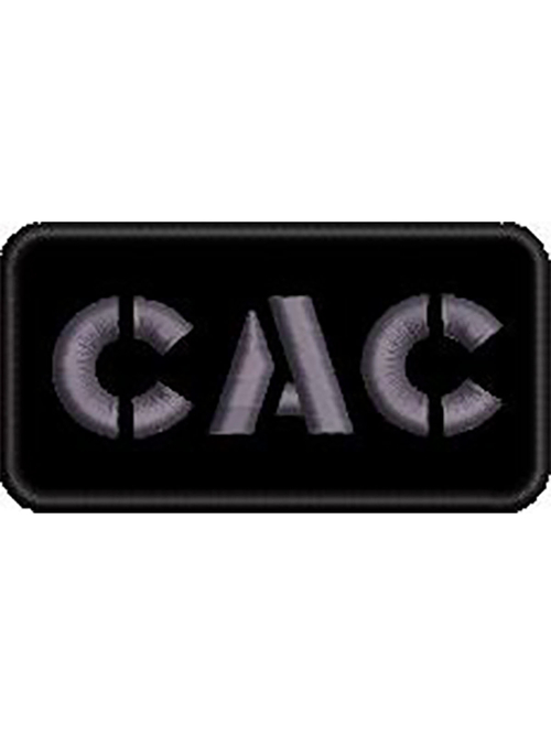 Comprar Patch Bordado CAC 3,5x7 cm Cód.6055 - a partir de R$14,43
