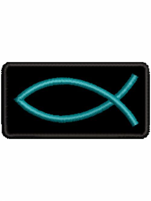 Comprar Patch bordado símbolo Cristão 3x6,5 cm Cód.6604 - a partir de R ...