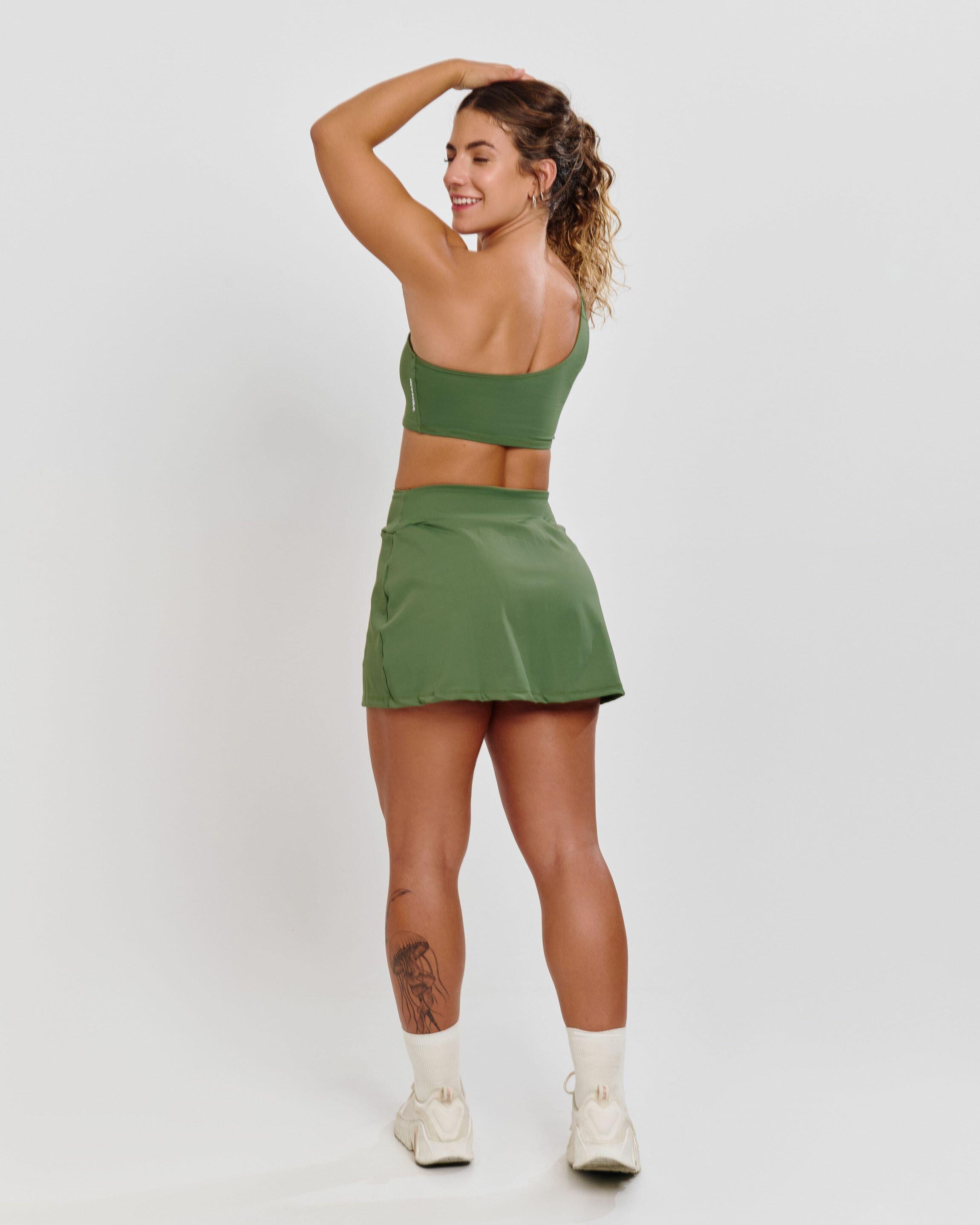 Comprar Short Saia Verde Militar Ju Mamute - a partir de R$94,90 ...