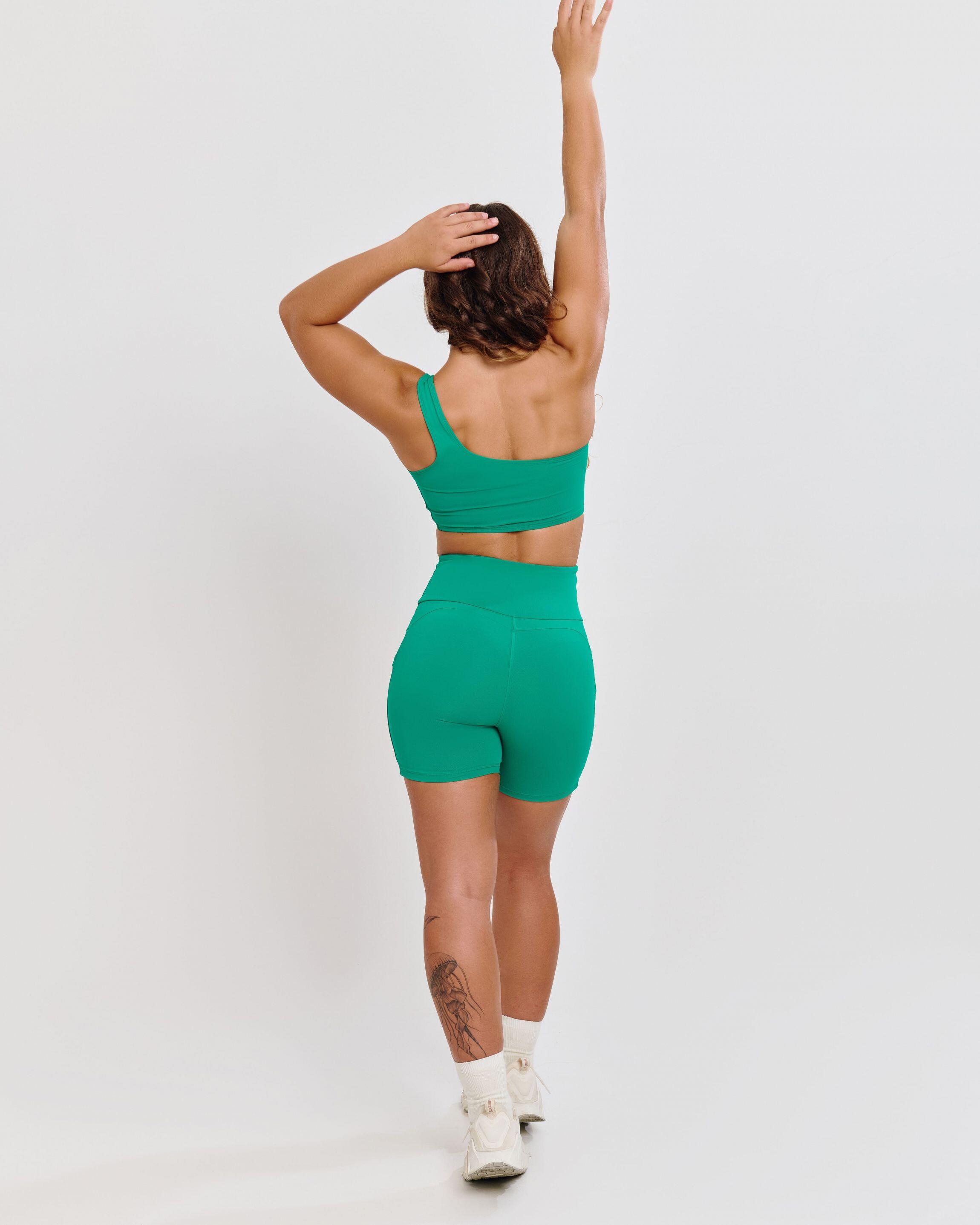 Comprar Top Ombro Único Verde Bandeira Ju Mamute - a partir de R$64,50