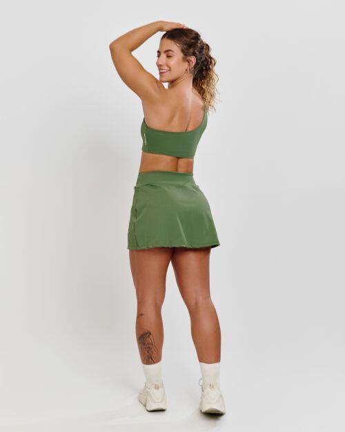 Comprar Top Ombro Único Verde Militar Ju Mamute - a partir de R$64,50