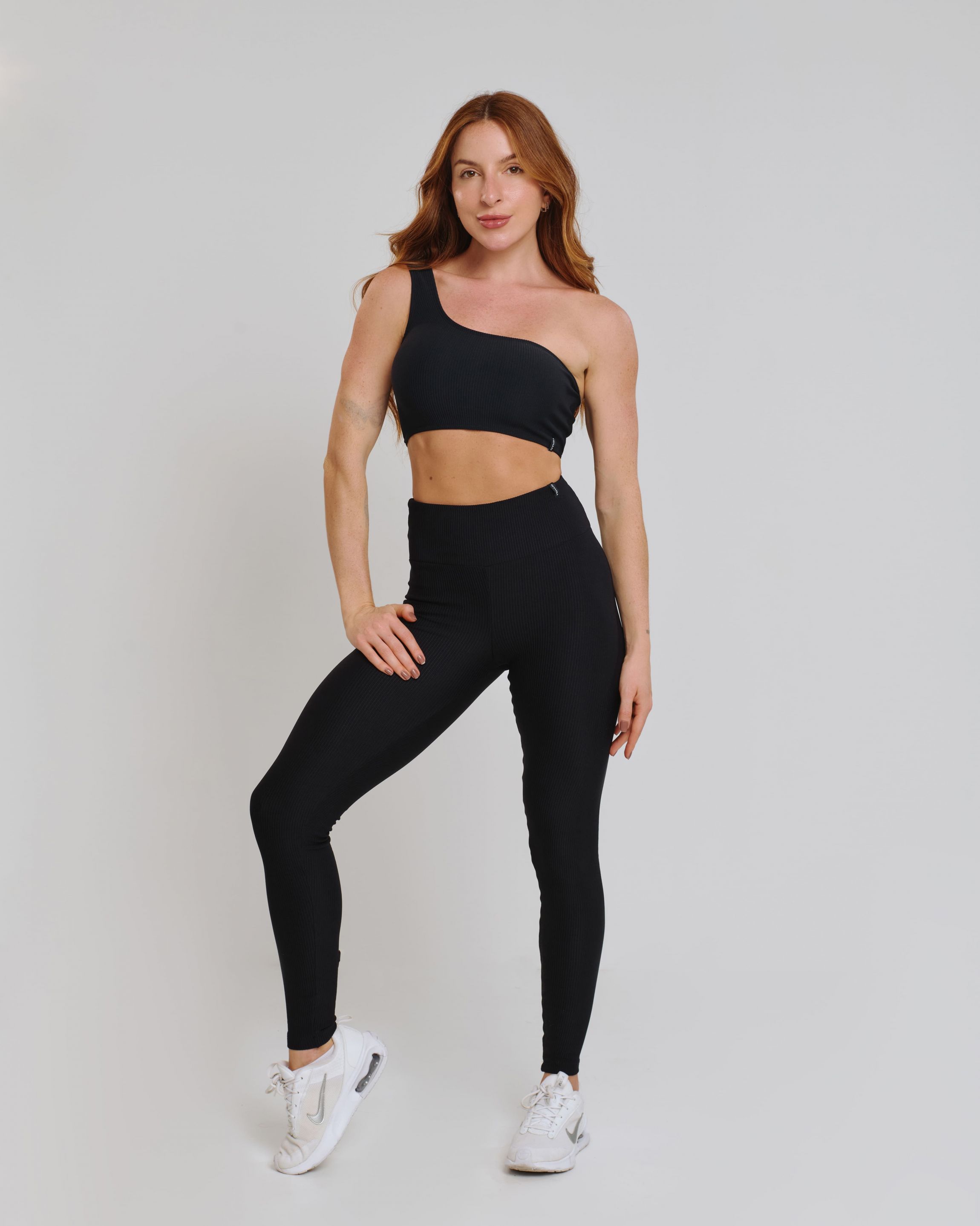 Comprar Top Ombro Único Canelado Eleva - Roupas de Academia Feminina ...