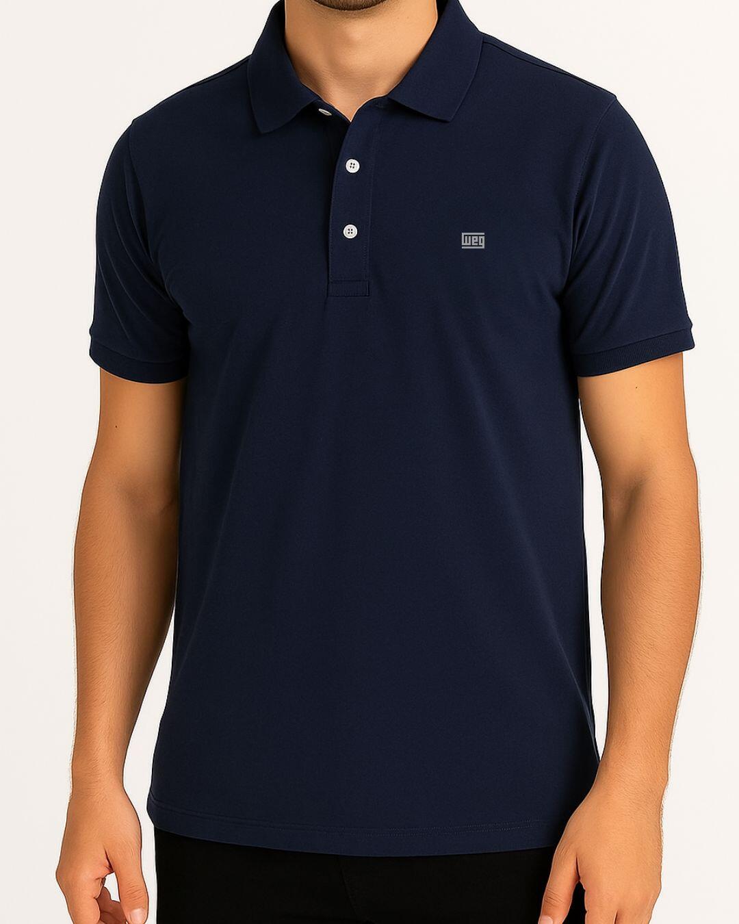 Comprar Camisa Polo Masculina Azul Marinho - WEGstore