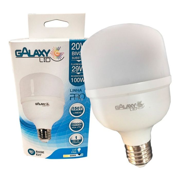 Comprar LAMPADA LED BU BU.HP 20W-6500 GALAXY - R$17,50 - ASP BORGES ...