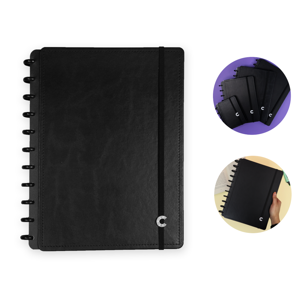Comprar Caderno Inteligente Grande A4 80Fls Casual Preto - a partir de ...