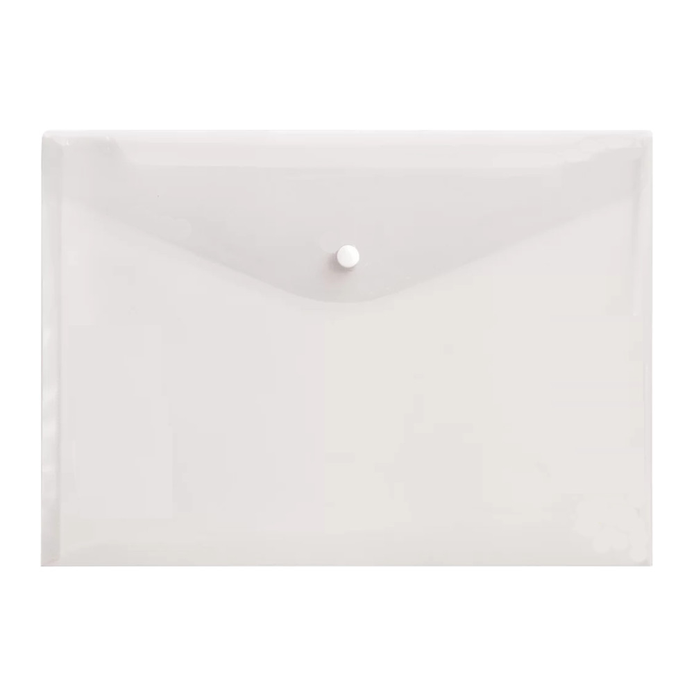 Comprar Kit 10 Pastas Envelope com Botão Ofício/A4 Acp Transparente - a ...