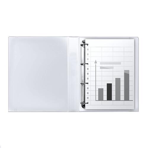 Comprar Fichário A5 Artik com Lombada 03cm 4 Argolas Branco Pequeno