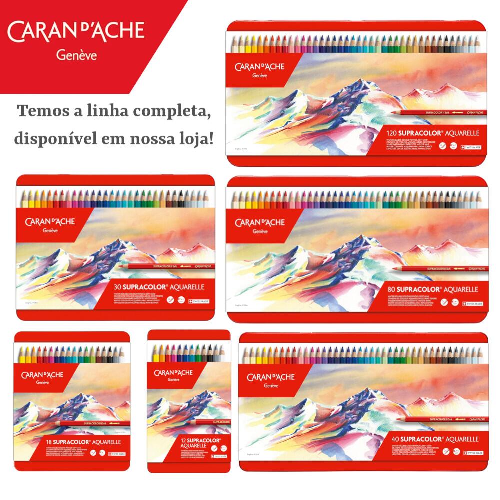 Comprar Lápis de Cor Aquarelável Caran D'Ache Supracolor 30 Cores - a ...