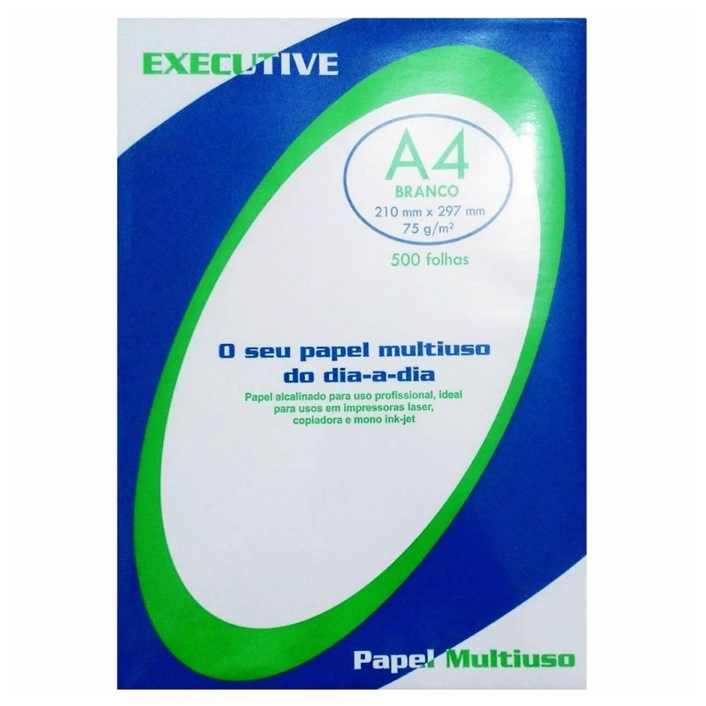 Comprar Papel Sulfite A4 Executive 75g 500 Folhas Branco - Papelaria ...
