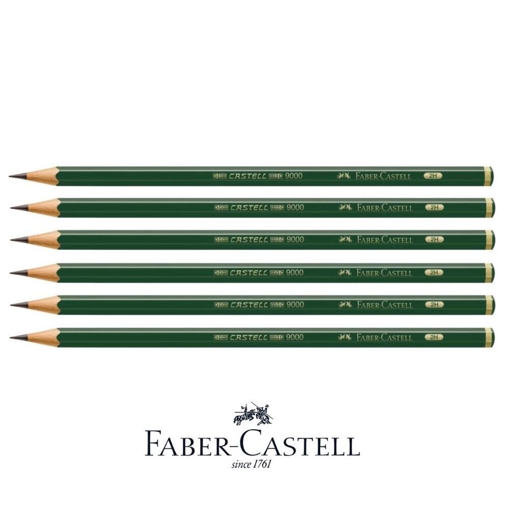 Comprar Lápis Preto 2H Sextavado Faber Castell Regente 9000 C/12 - a ...