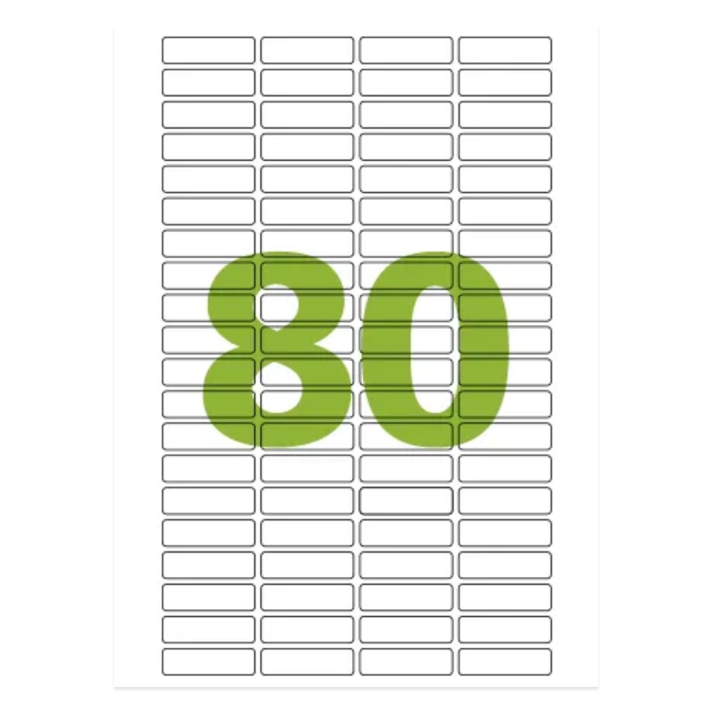 Etiqueta Adesiva Colacril Carta CC087 12,7x44,45mm C/800 - a partir de ...