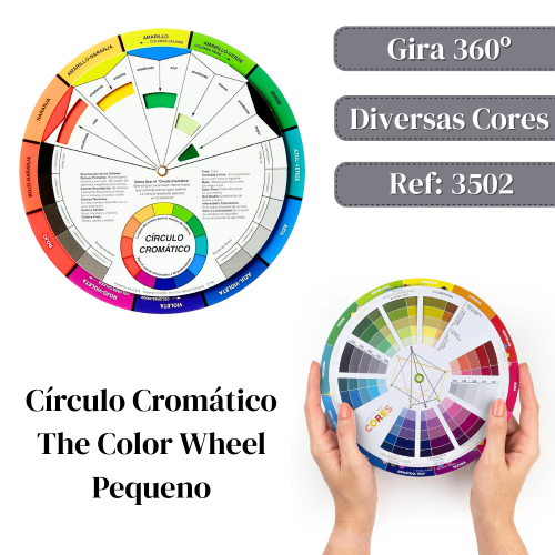 Comprar Círculo Cromático The Color Wheel Pequeno 3502 - a partir de R ...
