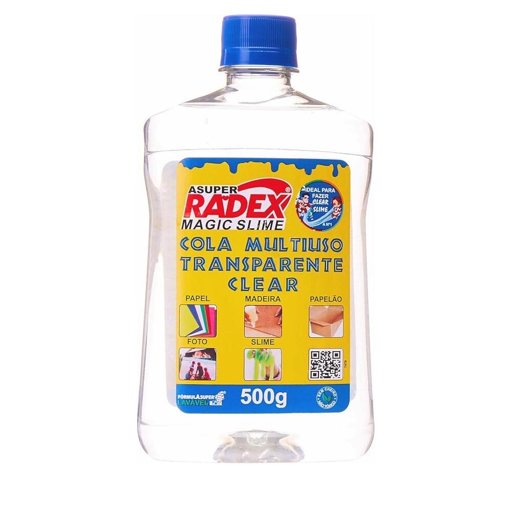 Comprar Cola Multiuso Radex 500g Clear Transparente - a partir de R$17,95
