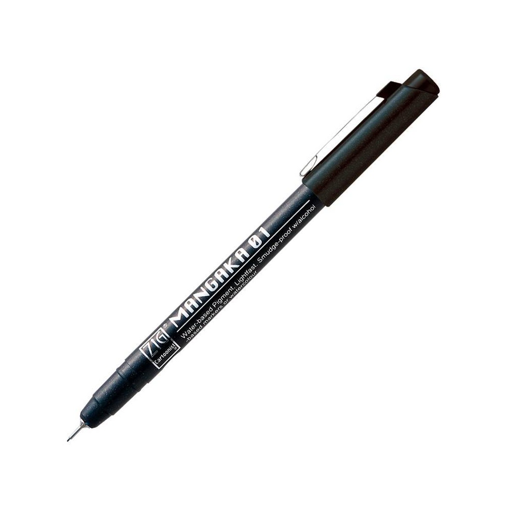 Comprar Caneta Nanquim Kuretake Zig Mangaka Preta 0.1mm - a partir de R ...