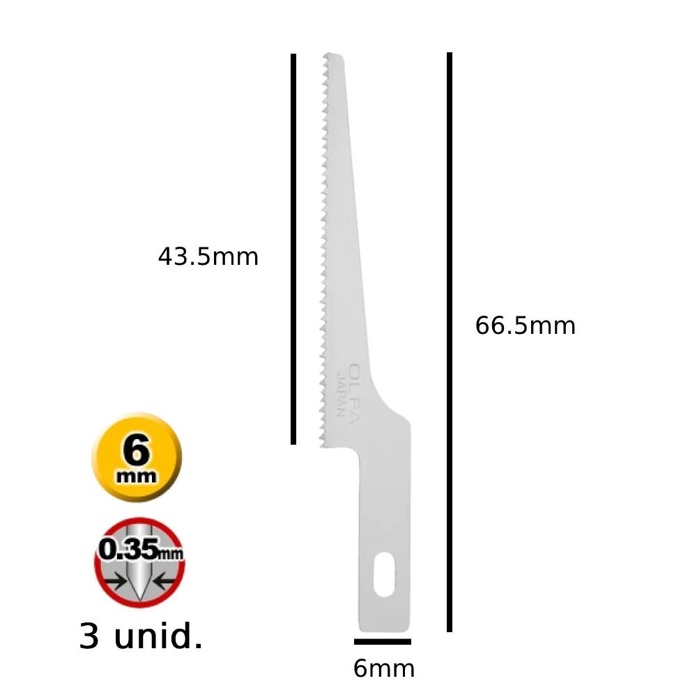 Comprar Estojo de Lâminas Olfa KB4-NS 3 Lâminas - a partir de R$71,72 - Papelaria Real - Escolar ...