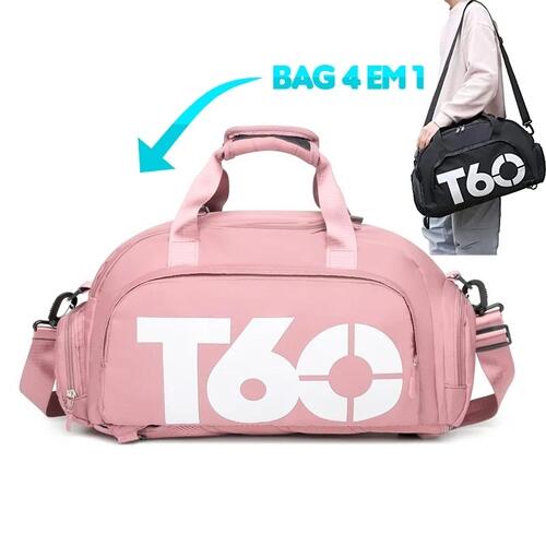 Comprar Mochila Bolsa T60 Academia Masculina e Feminina Impermeável ...