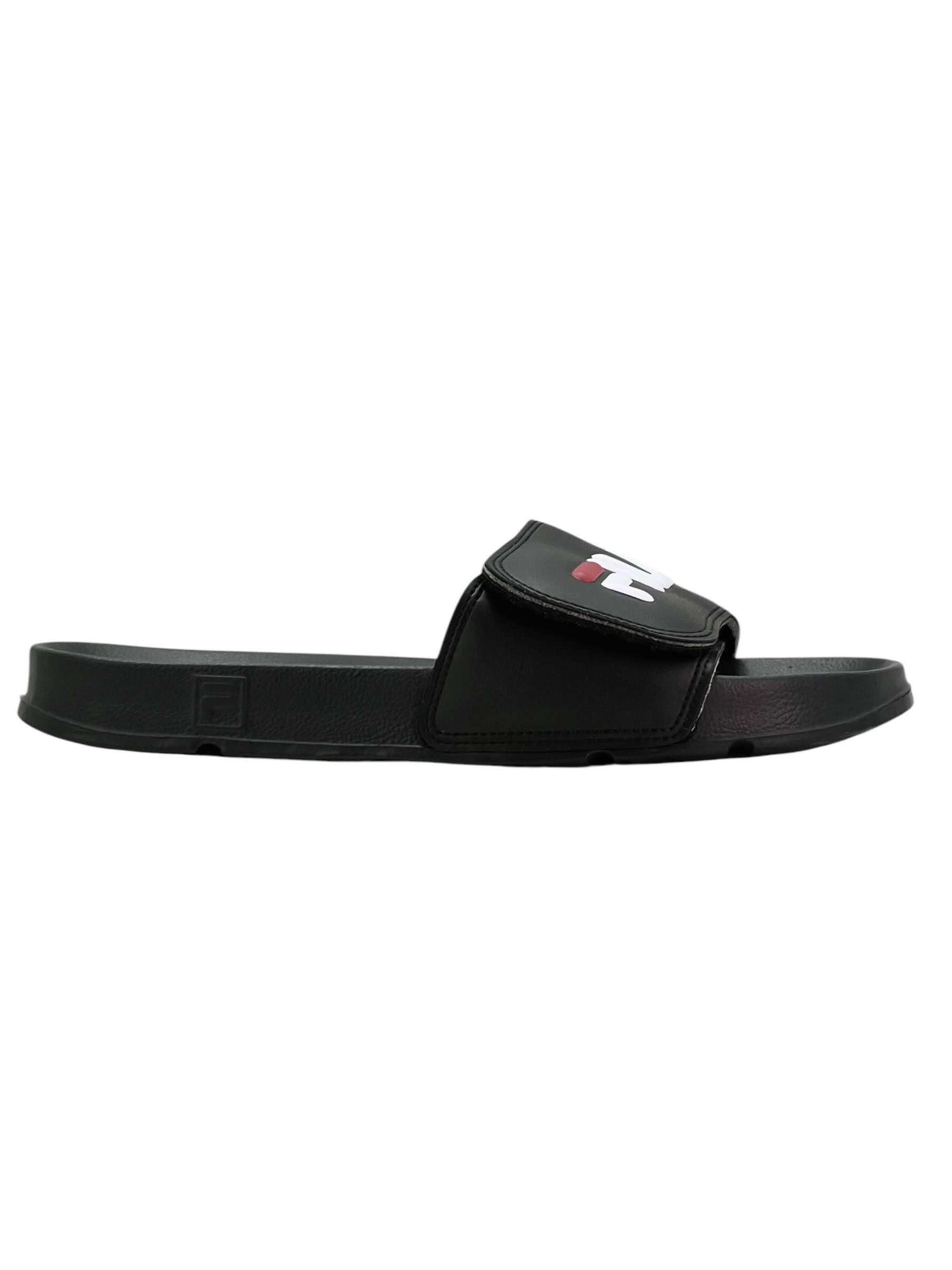 Comprar Chinelo Fila slide Drifter flip flop Original - Preto/branco ...