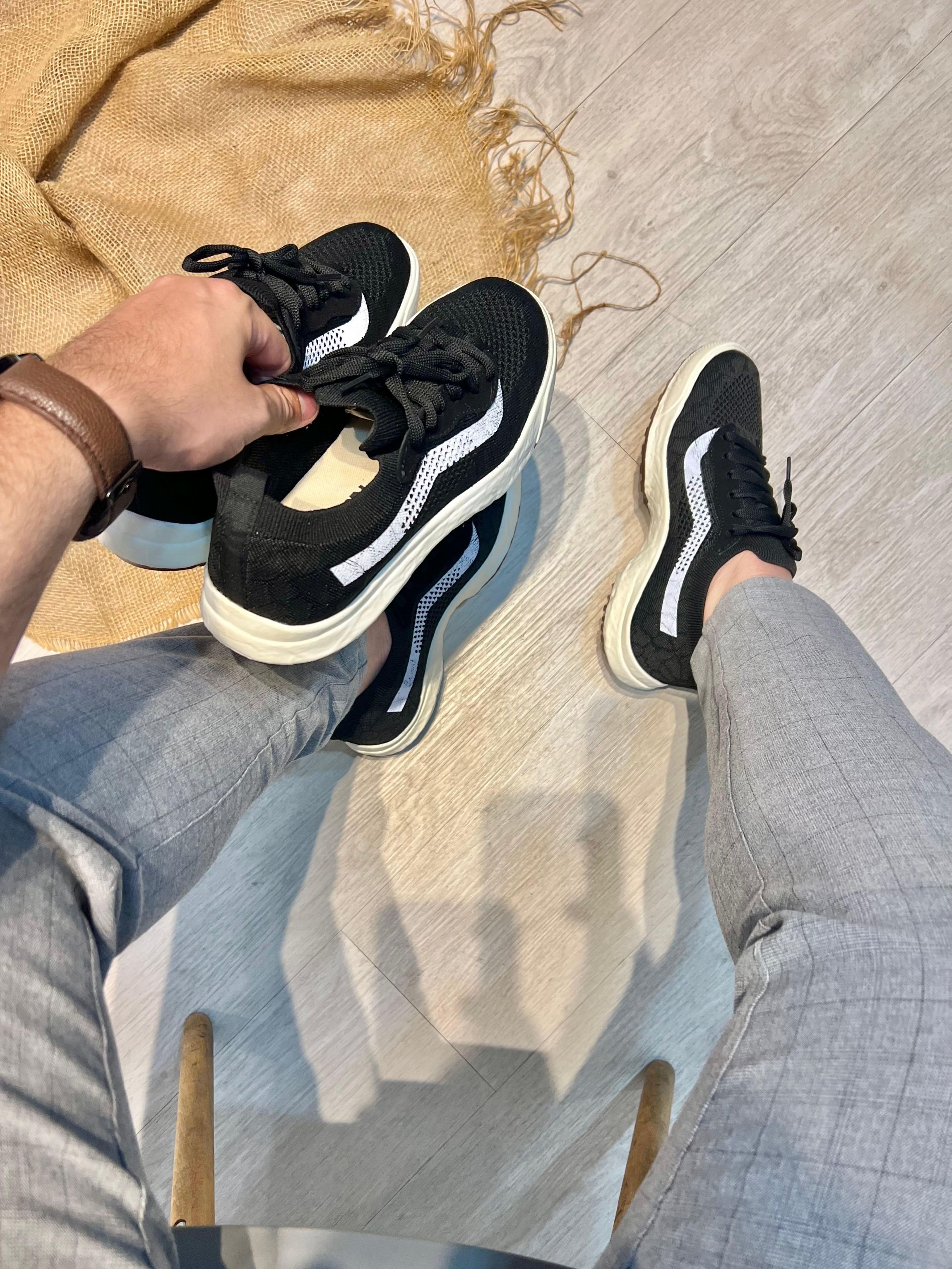 Comprar Tenis SK8 Tradicional knit SAYGON - REF.10062 - Preto - R$159 ...