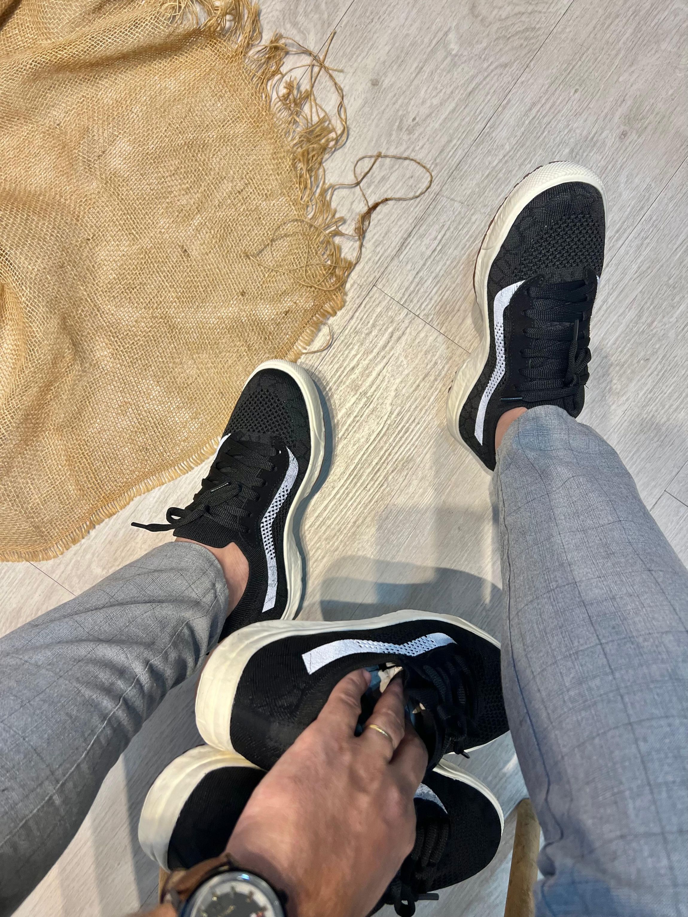 Comprar Tenis SK8 Tradicional knit SAYGON - REF.10062 - Preto - R$159 ...