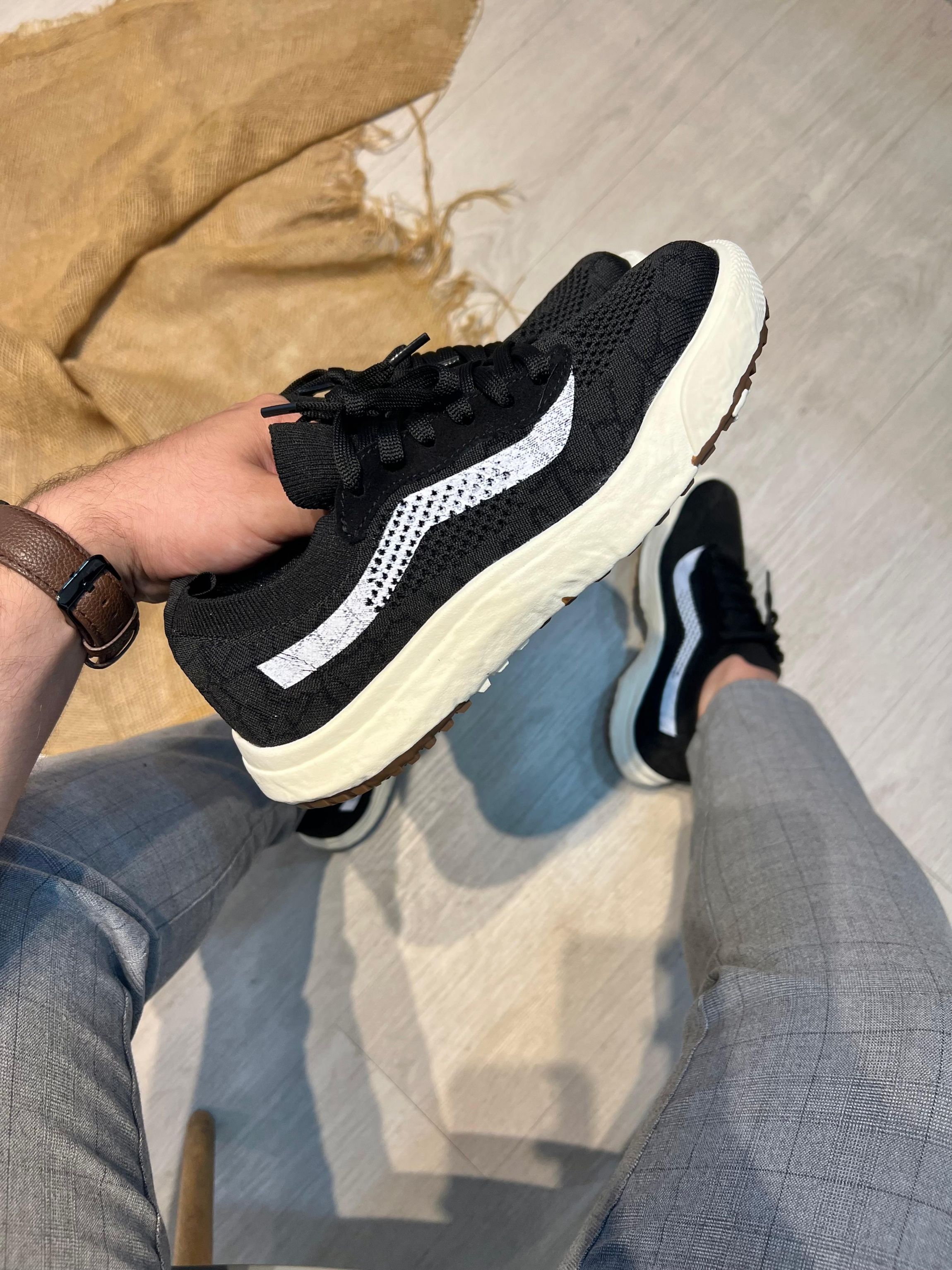 Comprar Tenis SK8 Tradicional knit SAYGON - REF.10062 - Preto - R$159 ...