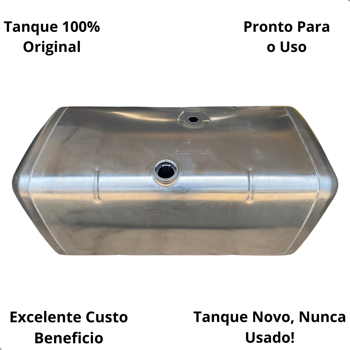 Tanque Combustível Alumínio Mb Actros/Axor 650L Original