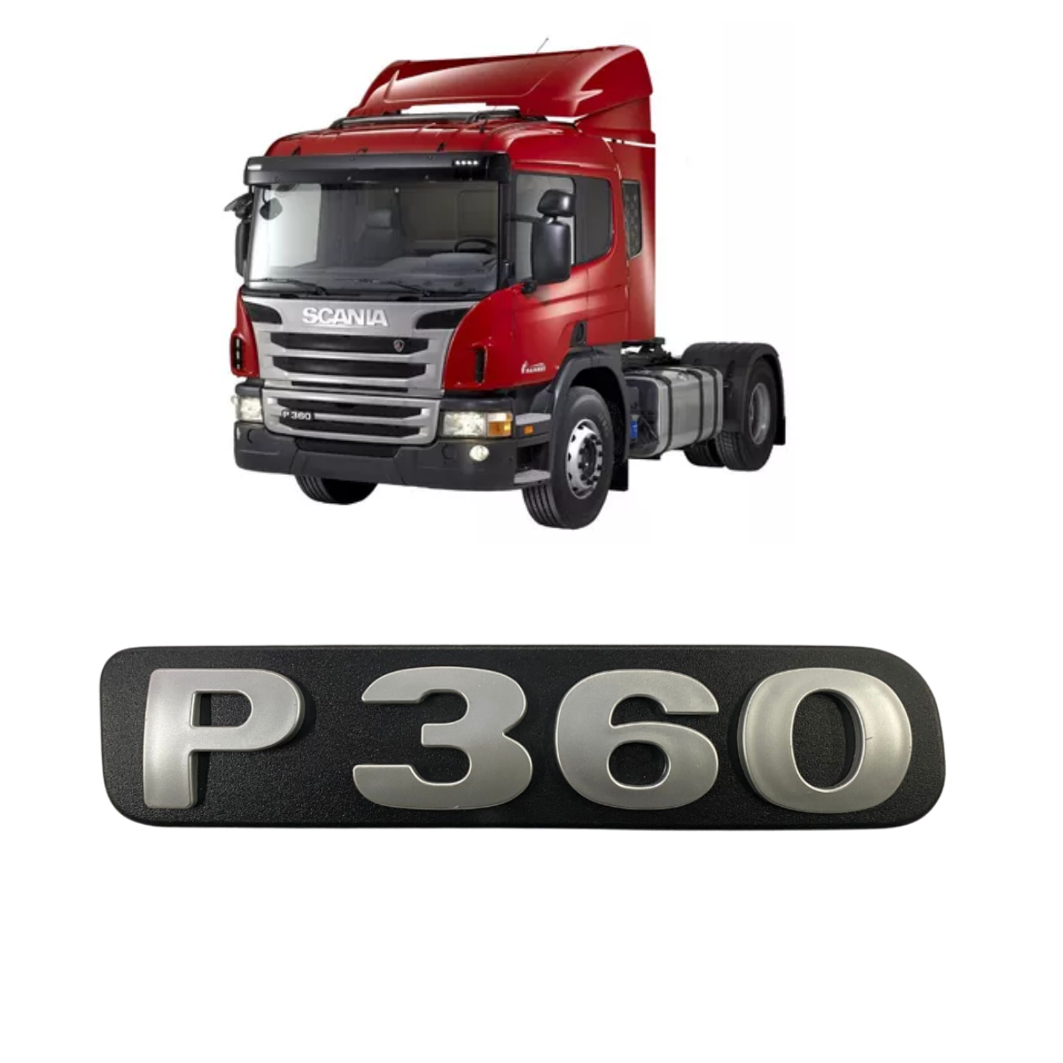 Comprar Emblema Scania Potencia Caminhão P360 Moderno 2012 a 2018 - R ...