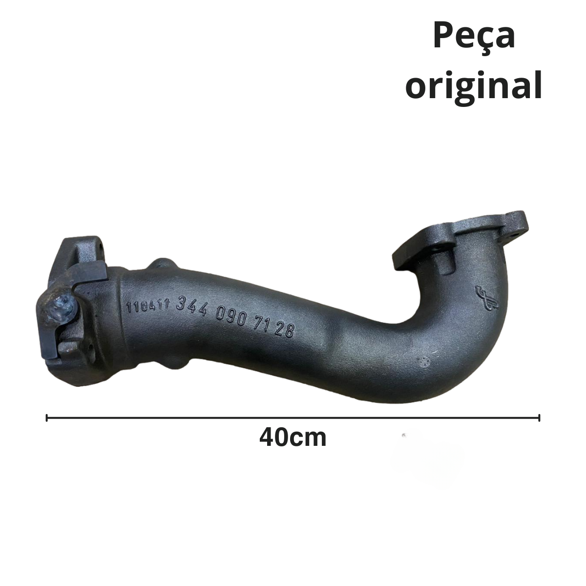 Comprar Curva Coletor Escape Freio Motor Mb Om352 1113/1313 Original ...
