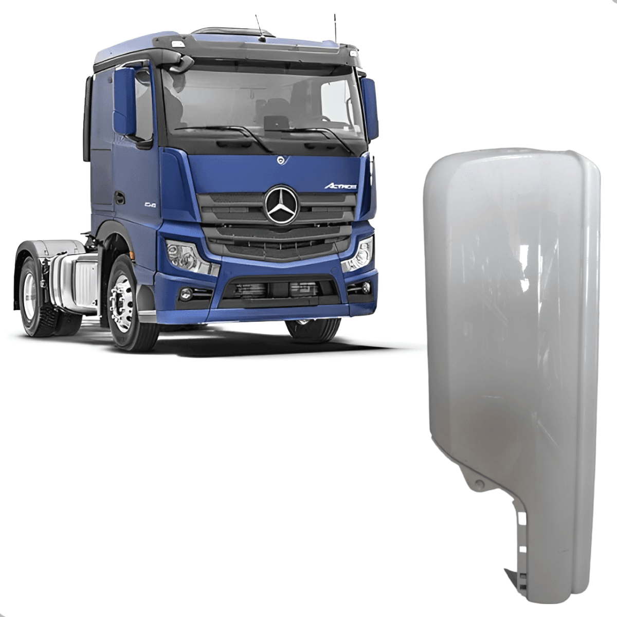 Capa Espelho Retrovisor MB Actros 2045 Cobertura Superior LD
