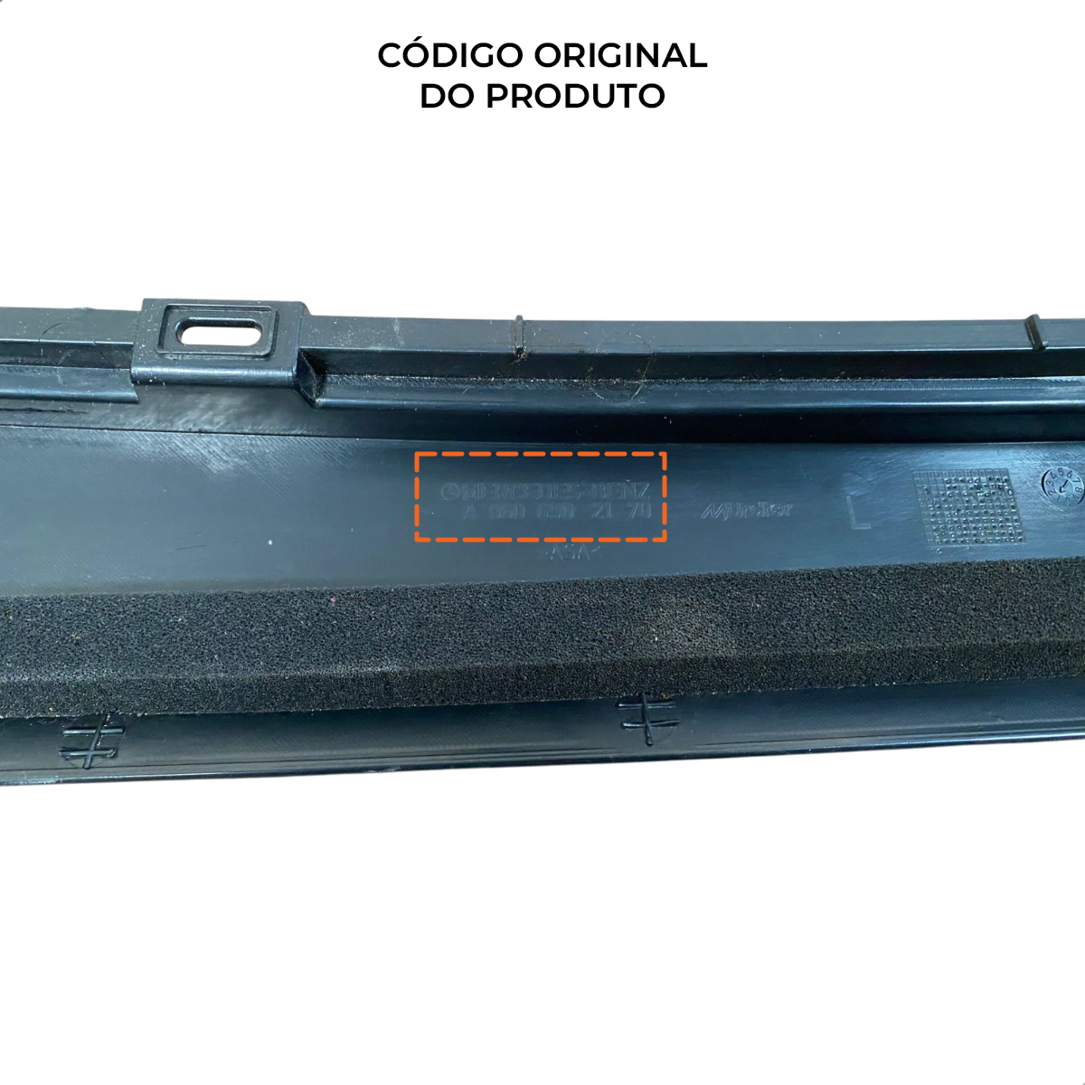 Comprar Moldura Coluna Para-brisa Mb Actros Original - A9606902170 - R ...