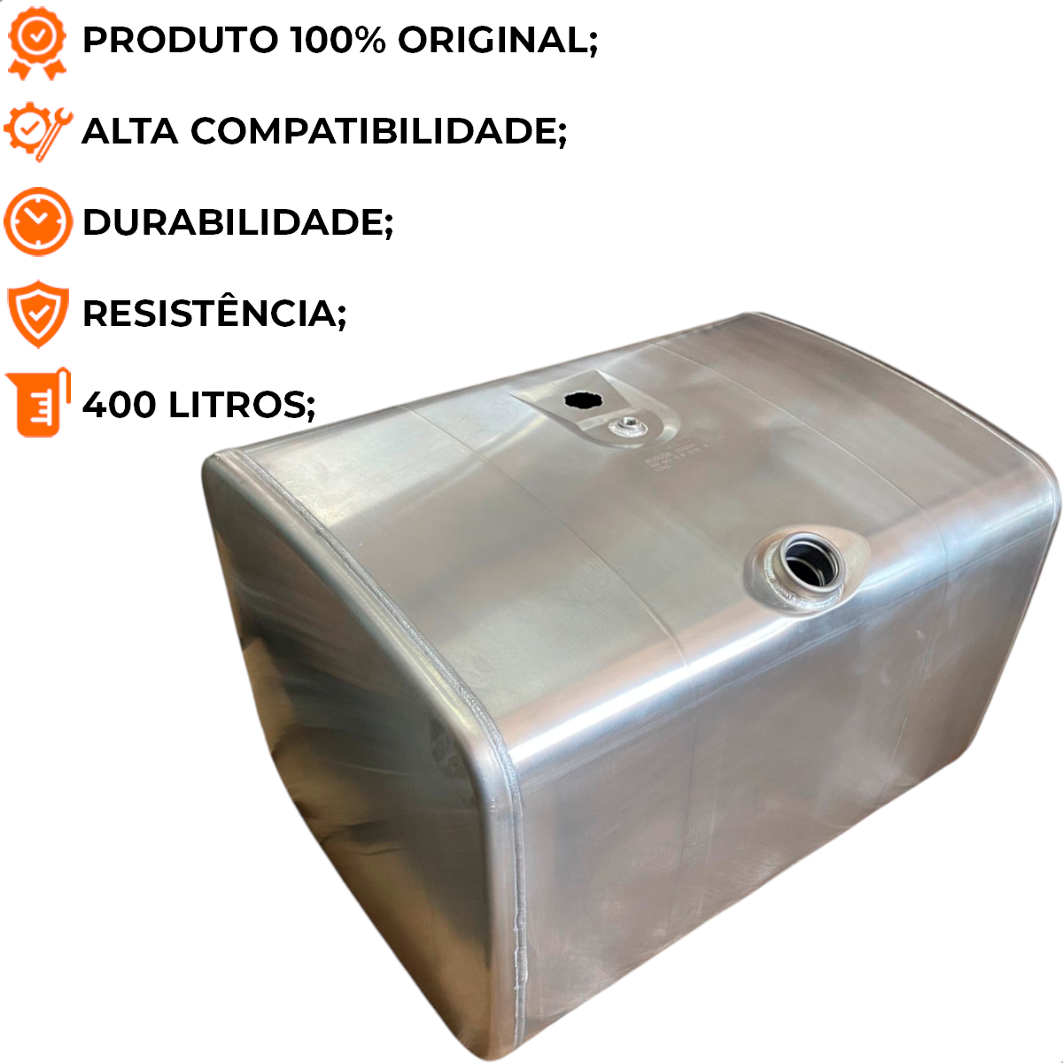 Comprar Tanque Combustível Quadrado Scania Evolução 400L Original - R$7 ...