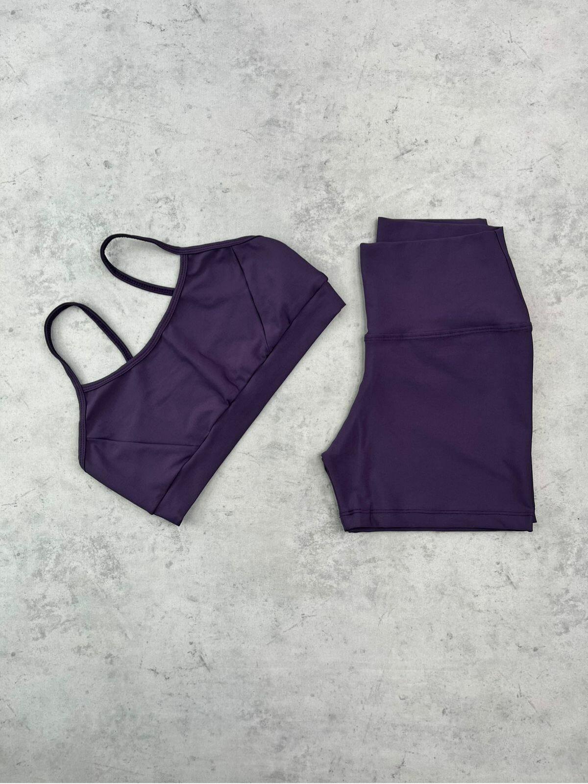 Comprar Short Básico + Top Manu - Light Dark Purple