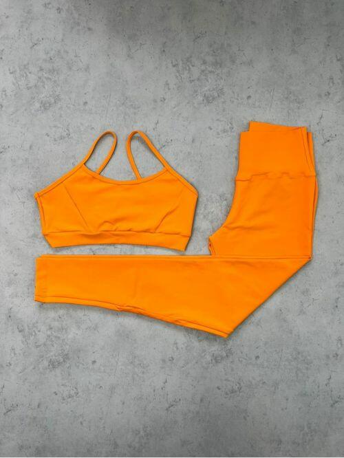 Comprar Legging Básica + Top Manu - Light Abóbora
