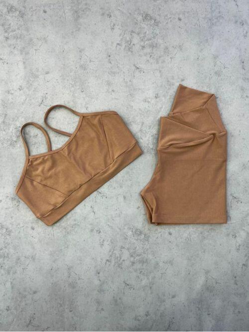 Comprar Short Cós Cruzado + Top Manu - Compressão Machiatto - Criare ...