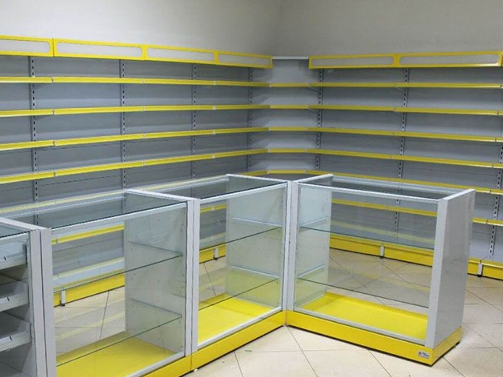 Comprar Balcão expositor - Prateleiras de loja