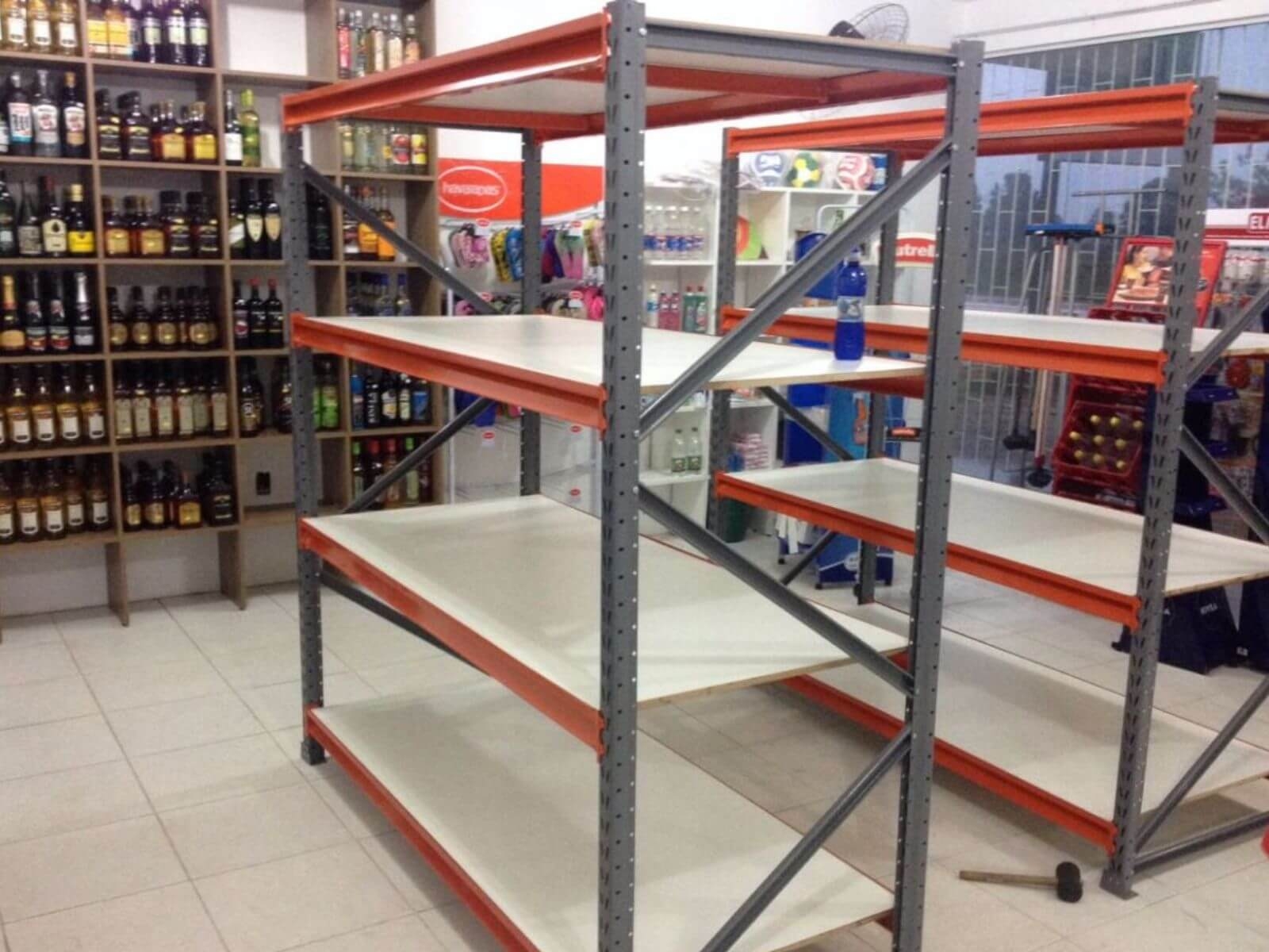 Comprar Mini porta pallet 500kg Inicial - 200x180x80 - Prateleiras de loja