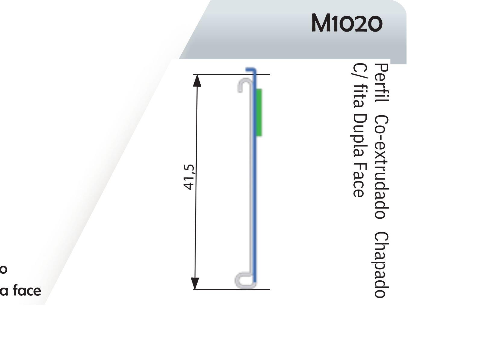 Porta etiqueta dupla face