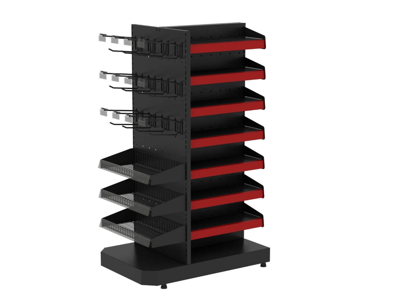 Comprar Check Stand Gold Preto Inicial - Prateleiras de loja
