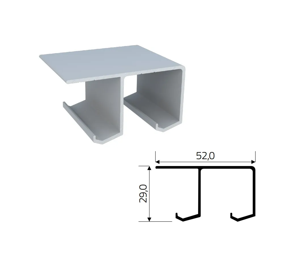 Comprar TRILHO RM-039 P/KIT ROS 55 E DUCLOSET 3MT - a partir de R$93,10 ...