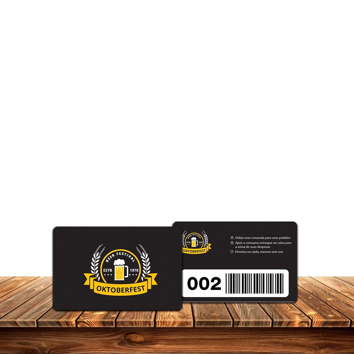 Comprar Comanda Eletrônica Com Chip RFID 54x86mm - de R$6,15 a R$6,65