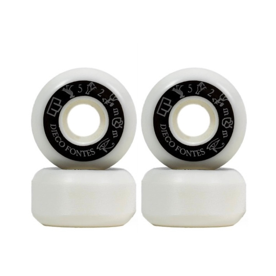 Comprar Roda de Skate MOSKA Wheels Rock White 55D - a partir de R$134 ...