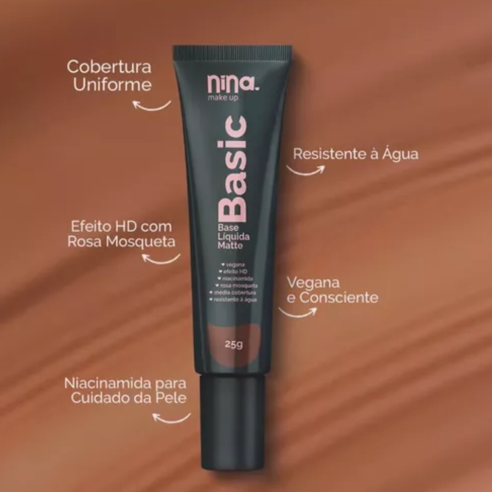 Comprar Base Líquida Basic - Nina Makeup