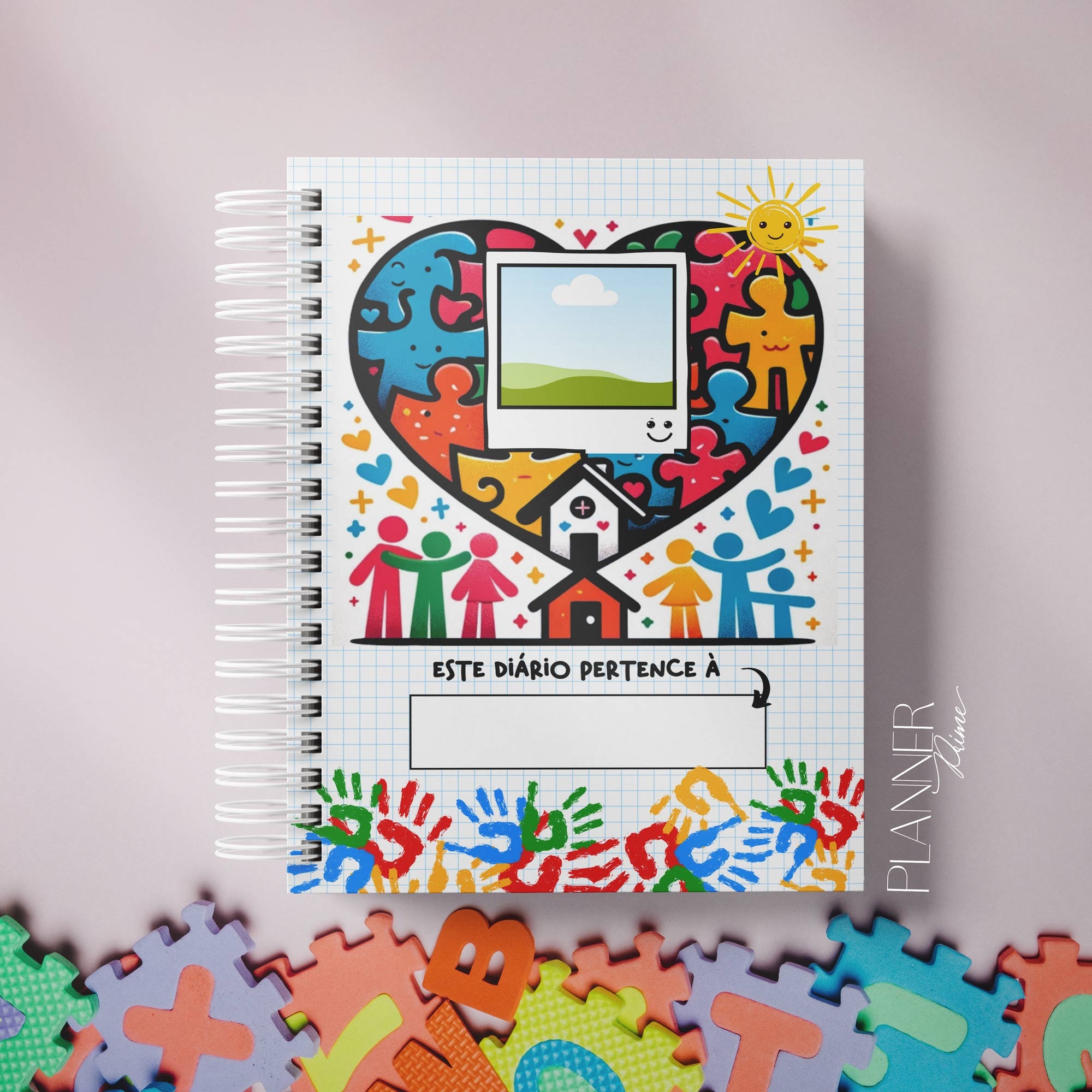Agenda Autista | Agenda Personalizada | Agenda Infantil