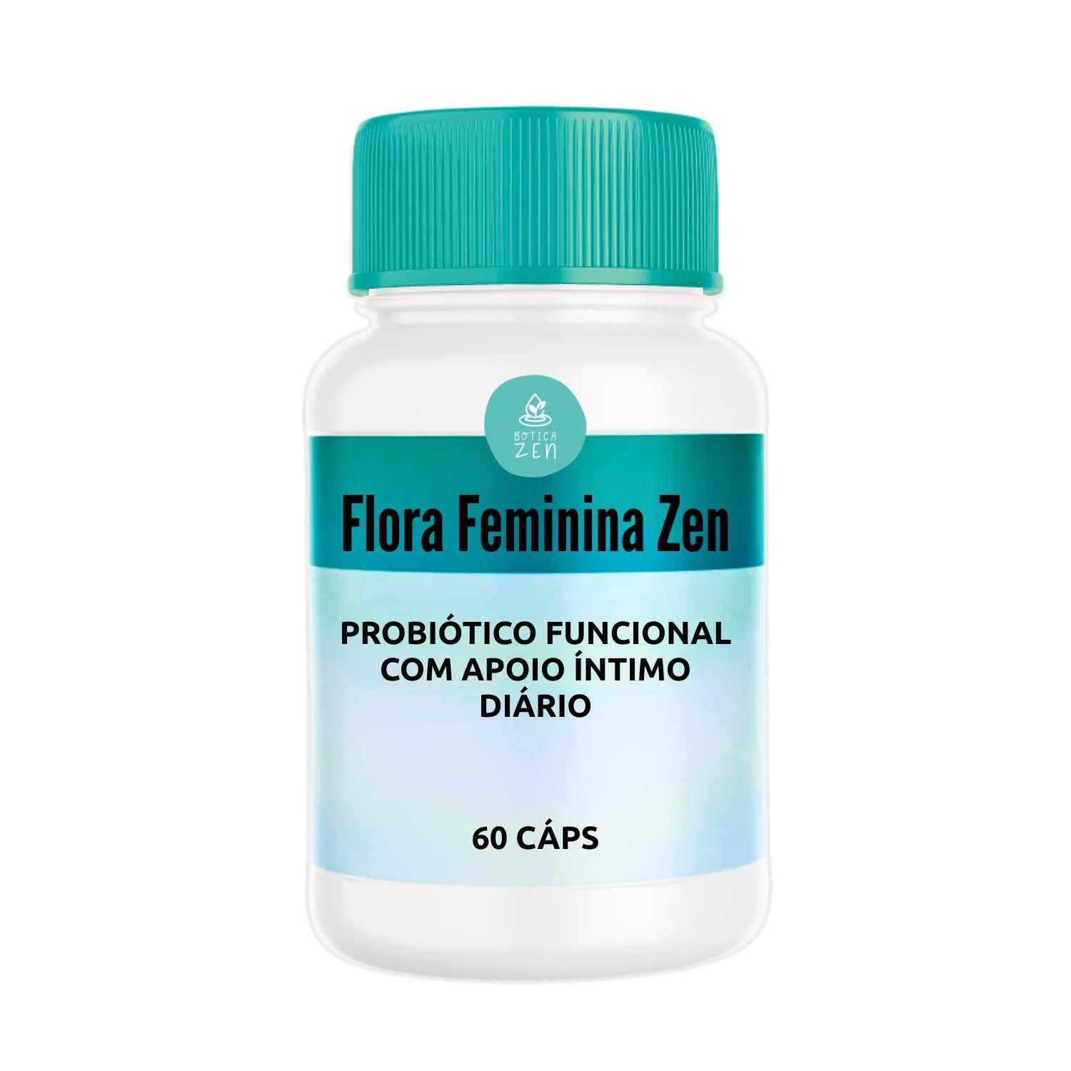 Comprar Flora Feminina Zen - Probiótico Apoio Íntimo Diário | 60 ...