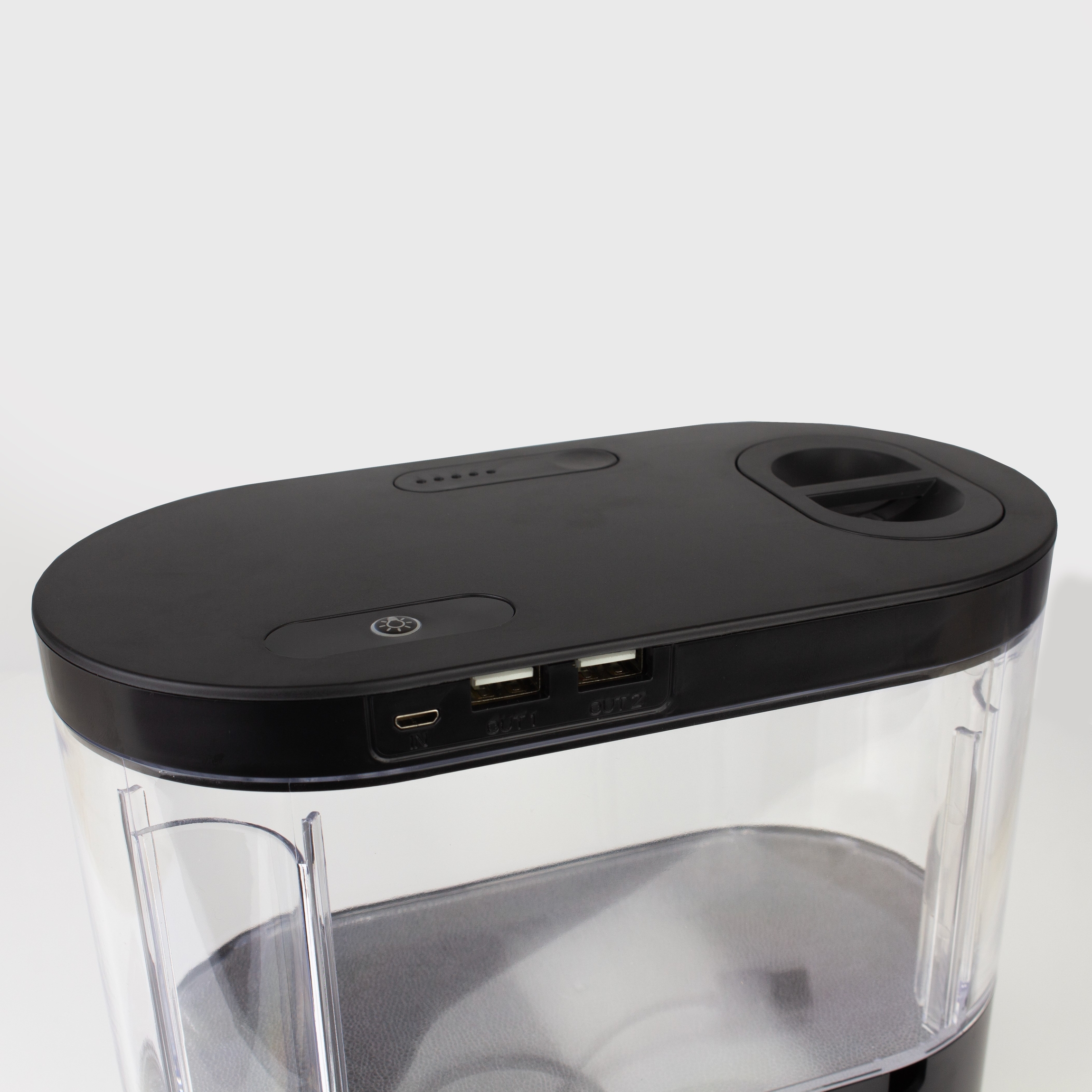 Comprar MINI-AQUÁRIO AQ-001 C/ FILTRO E LUZ DE LED - 4 LITROS - Pesca & Traia