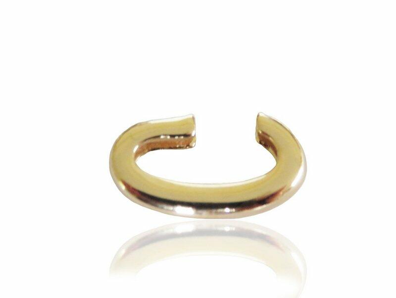 Piercing Fake Earhook Liso G Folheado a Ouro 18K - a partir de R$56,90