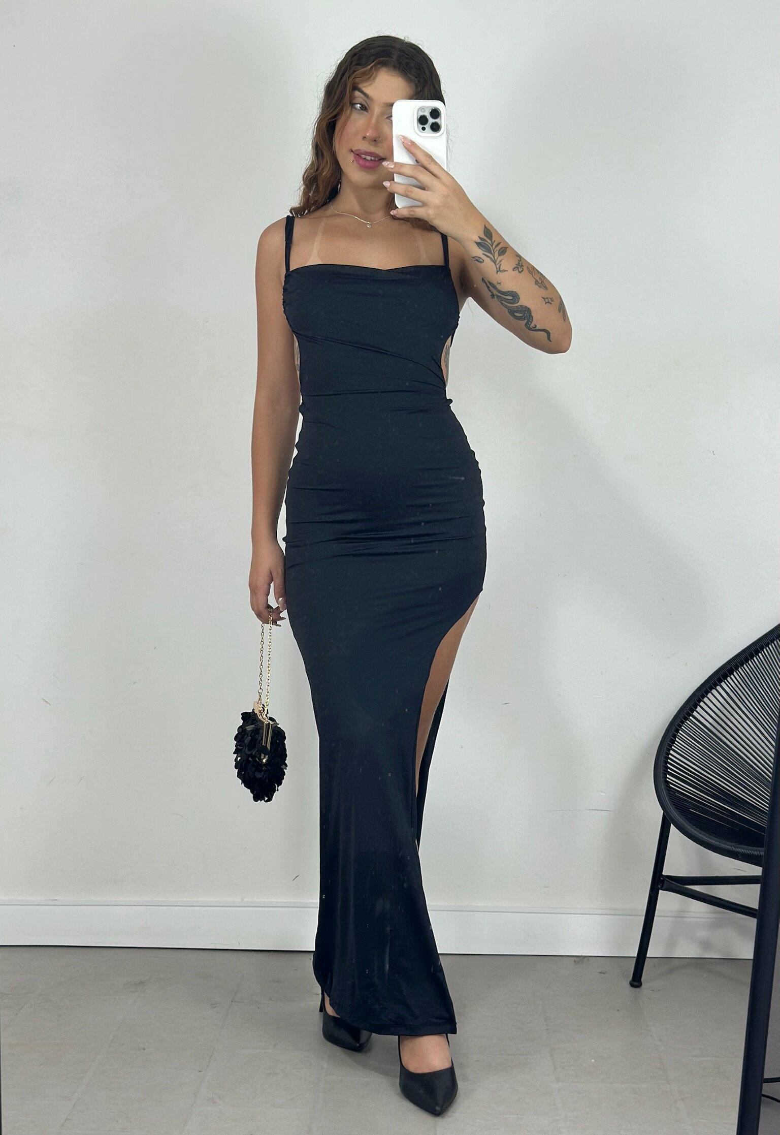 Comprar VESTIDO LONGO POLIAMIDA LOREN