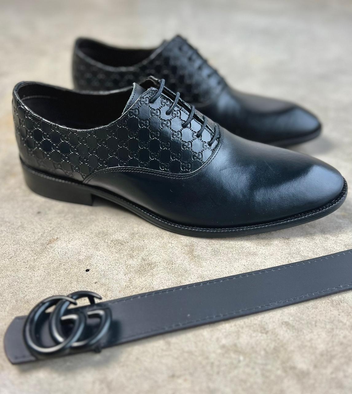 Comprar Gucci "Pour Homme" Preto - Lord Sapatos Masculinos