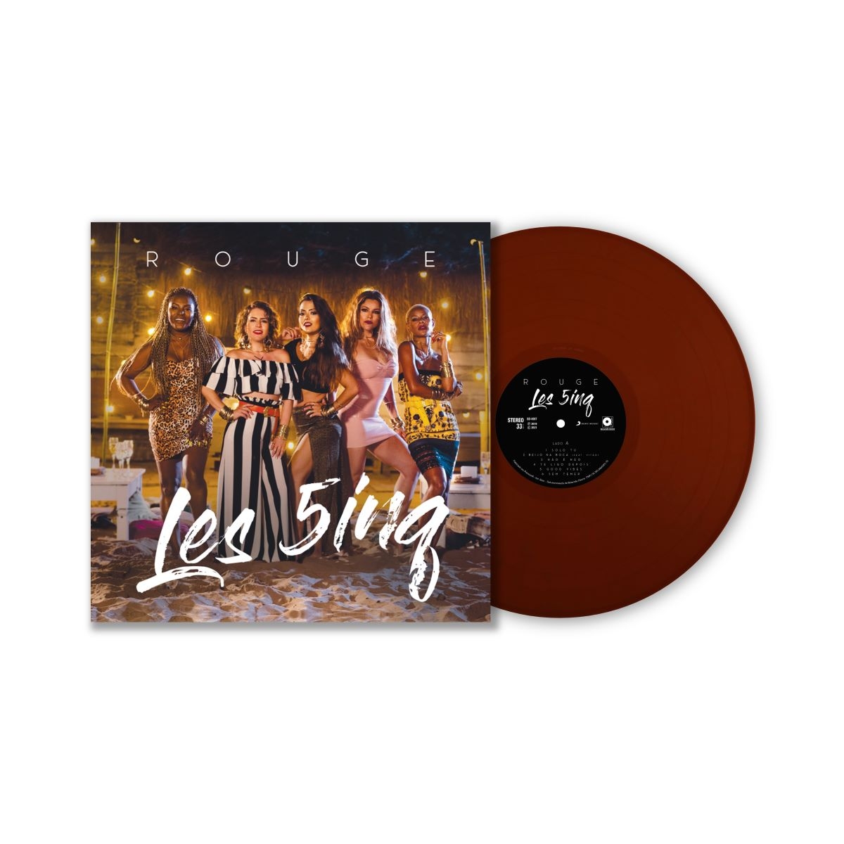 Comprar LP Rouge / Les 5inq (marrom translúcido) - Bolachão Discos ...